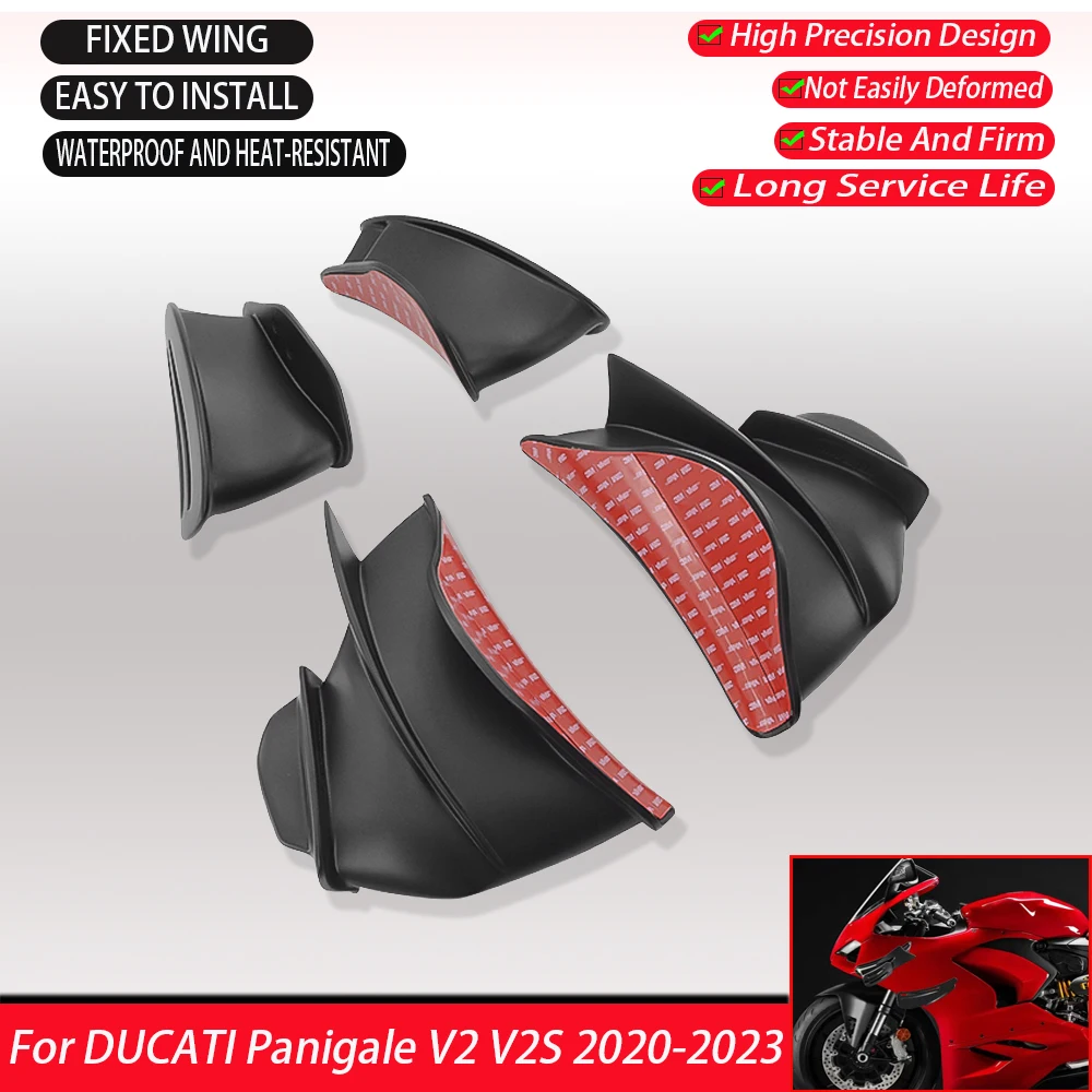 Motorcycle-Aerodynamic-Deflector-Fixed-Wing-Suitable-For-Ducati ...