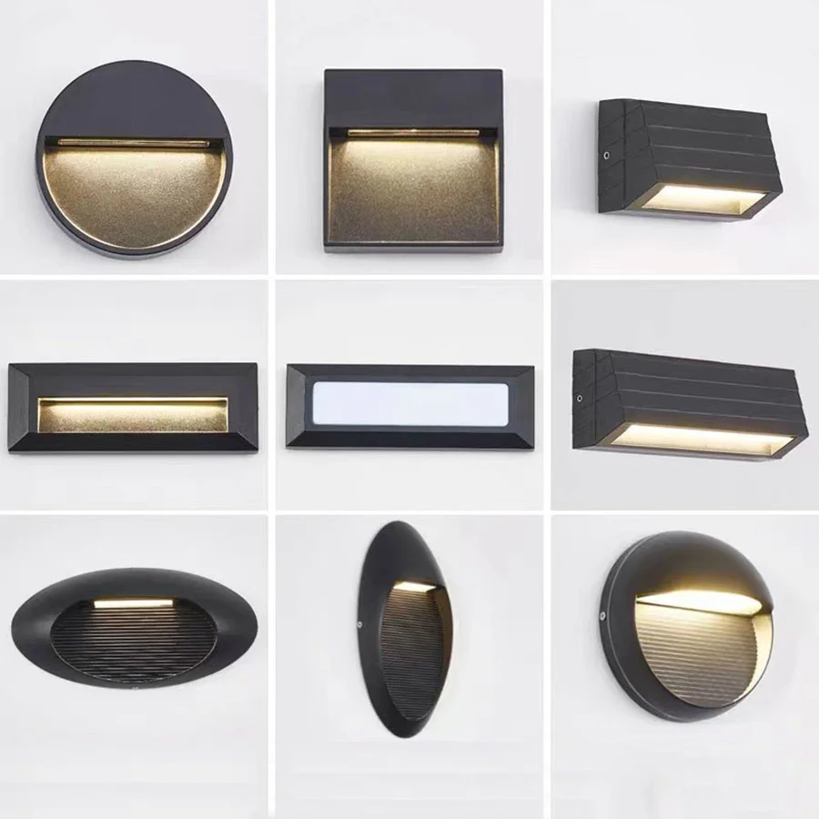 3-6-10W-Outdoor-LED-Stair-Light-Surface-Mounted-Step-Light-Waterproof ...