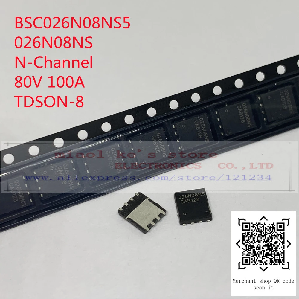 [10pcs]100% New Original BSC022N03SG BSC026N08NS5 BSC110N15NS5 22N03S ...