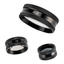 Optical Instrument Lens 20d 78d 90d For Slit Lamp Examination Fundus ...