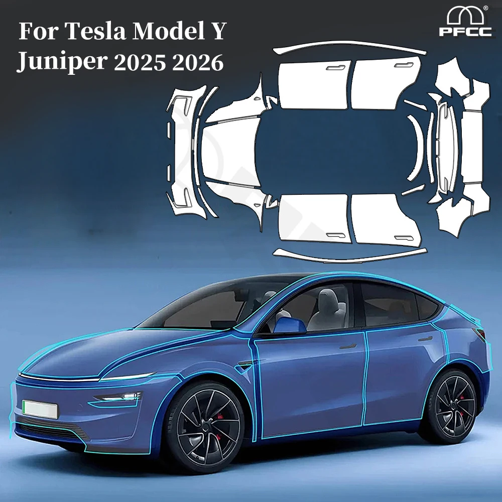 9Mil TPU Scratch Resistant Paint Protection Film Pre-cut PPF For Tesla ...