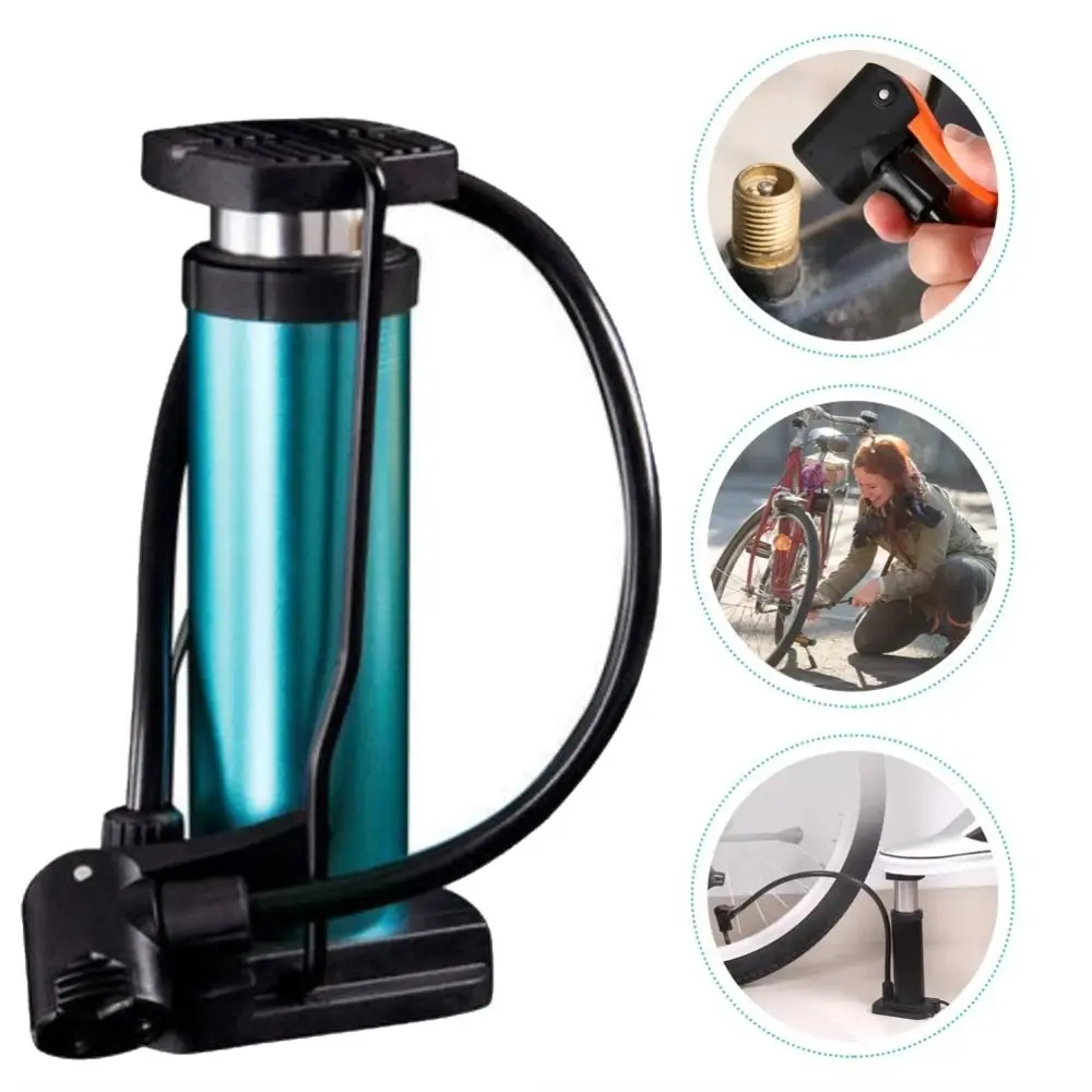 Mini Bicycle Inflator Pump Aluminium Alloy Household Biking Air Pump ...