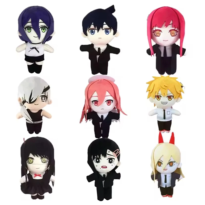 20cm Anime Reze Makima Angel Devil Plush Doll Toy Power Higashiyama ...