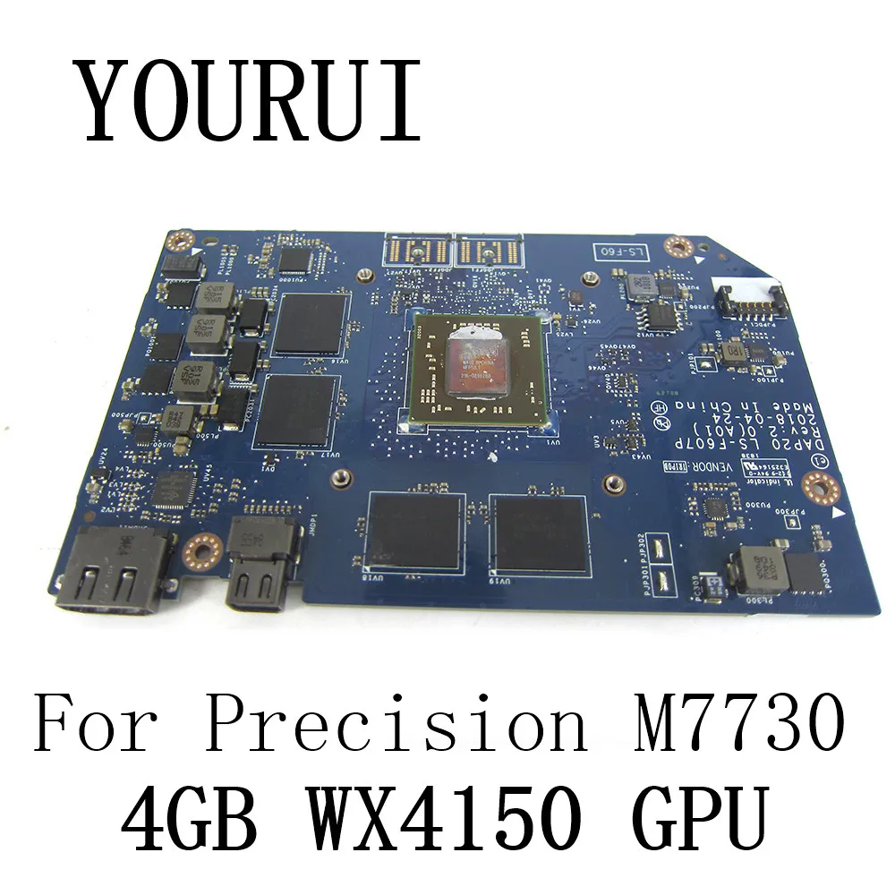 For-Dell-Precision-M7730-7730-Graphics-VIDEO-CARD-Radeon-WX4150-4G ...