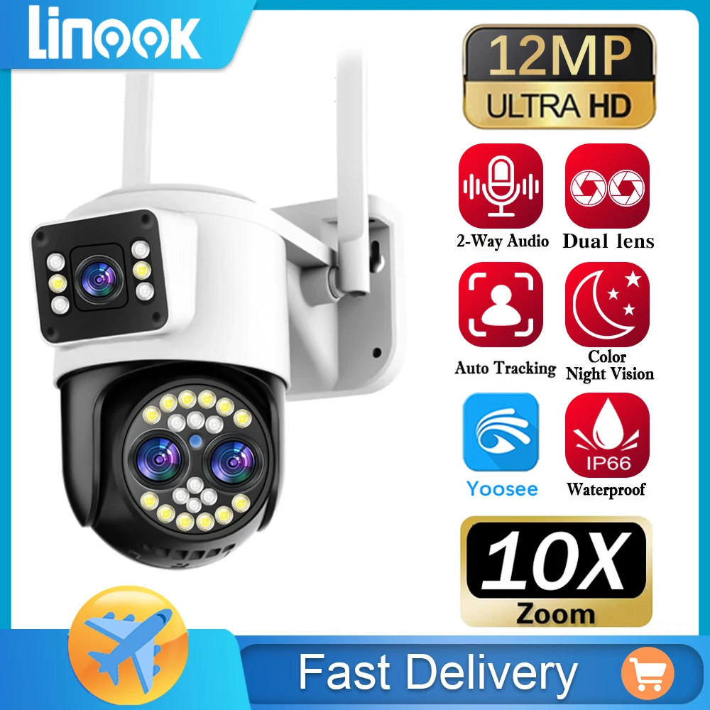 Linook-c-mara-CCTV-de-12MP-videoc-mara-inal-mbrica-con-WiFi-12MP ...