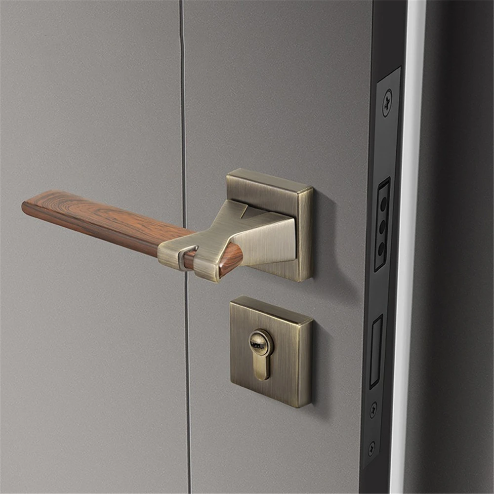 Light-Luxury-Zinc-Alloy-Silent-Door-Lock-Bedroom-Security-Door-Handle ...