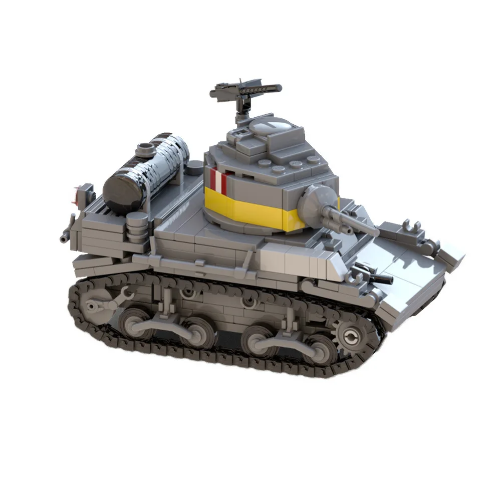 WW2 Military Light Tank Stuff Artillery Armored Vehicle Army Weapon ...