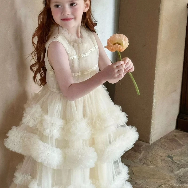 2025 Summer New Style Girls' Dress, Princess Skirt, European and ...