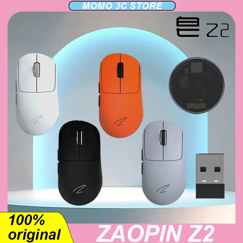 Zopin-mouse-sem-fio-z2-4k-3-modo-paw3395-com-chip-n-rdico-52840-micro ...