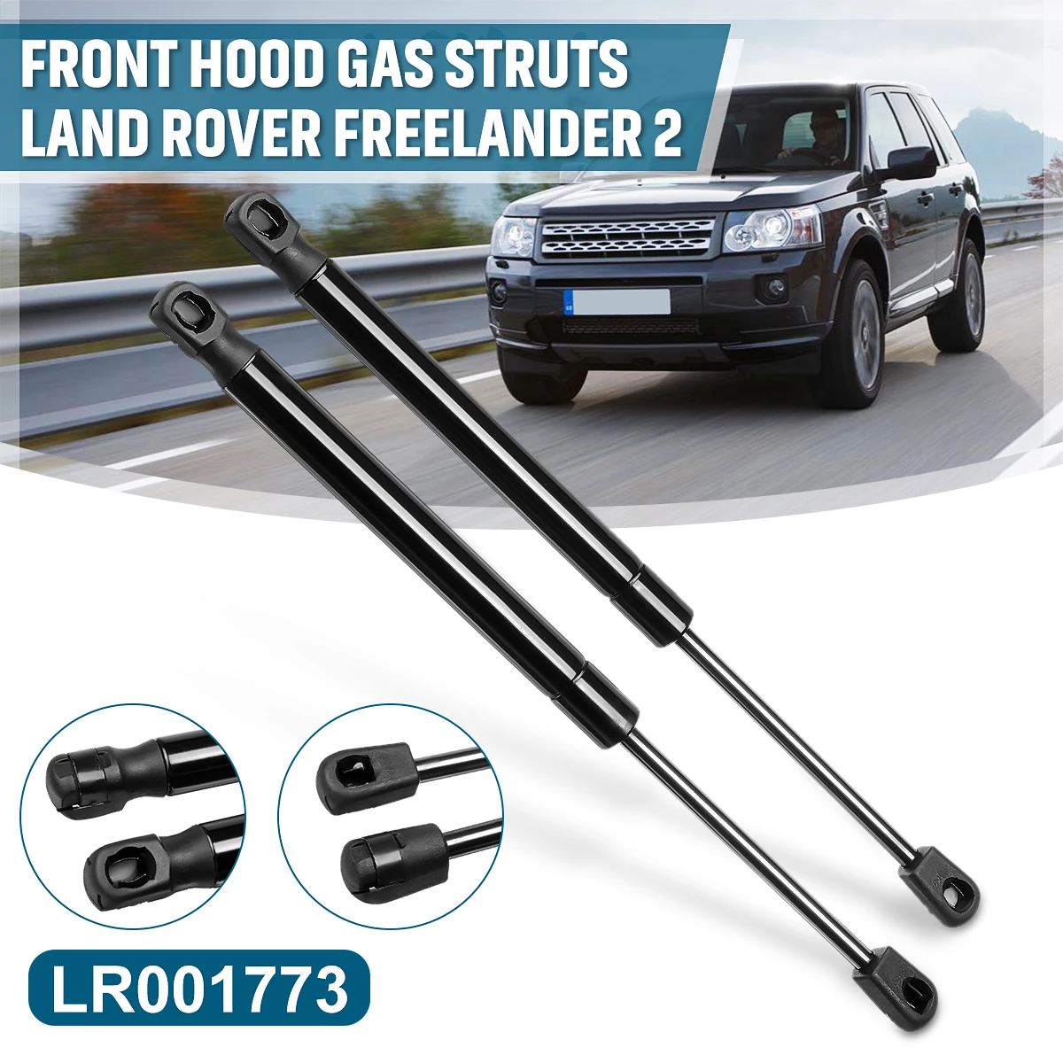 2pcs-Front-Engine-Cover-Bonnet-Hood-Shock-Lift-Struts-Bar-Support-Arm ...