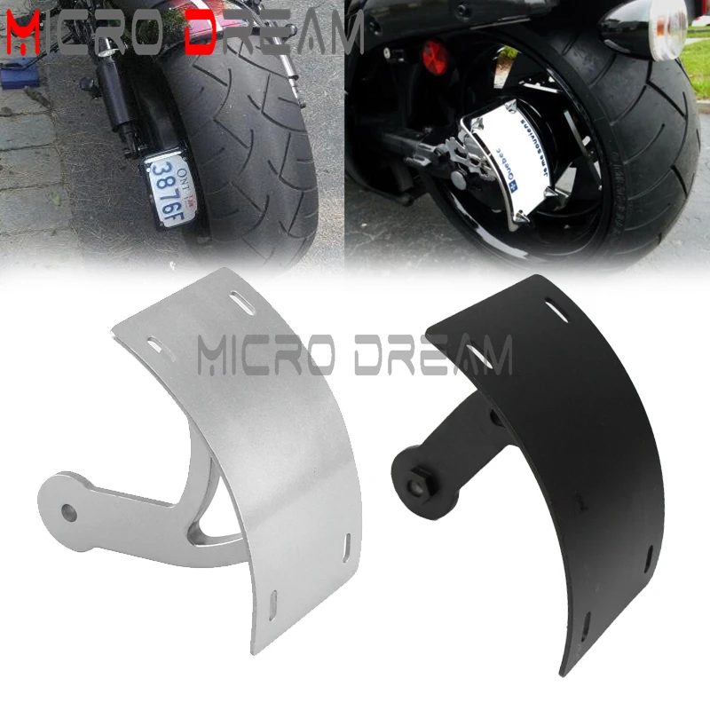 Aluminum-Side-Mount-Swingarm-License-Plate-Number-Bracket-Holder-For ...