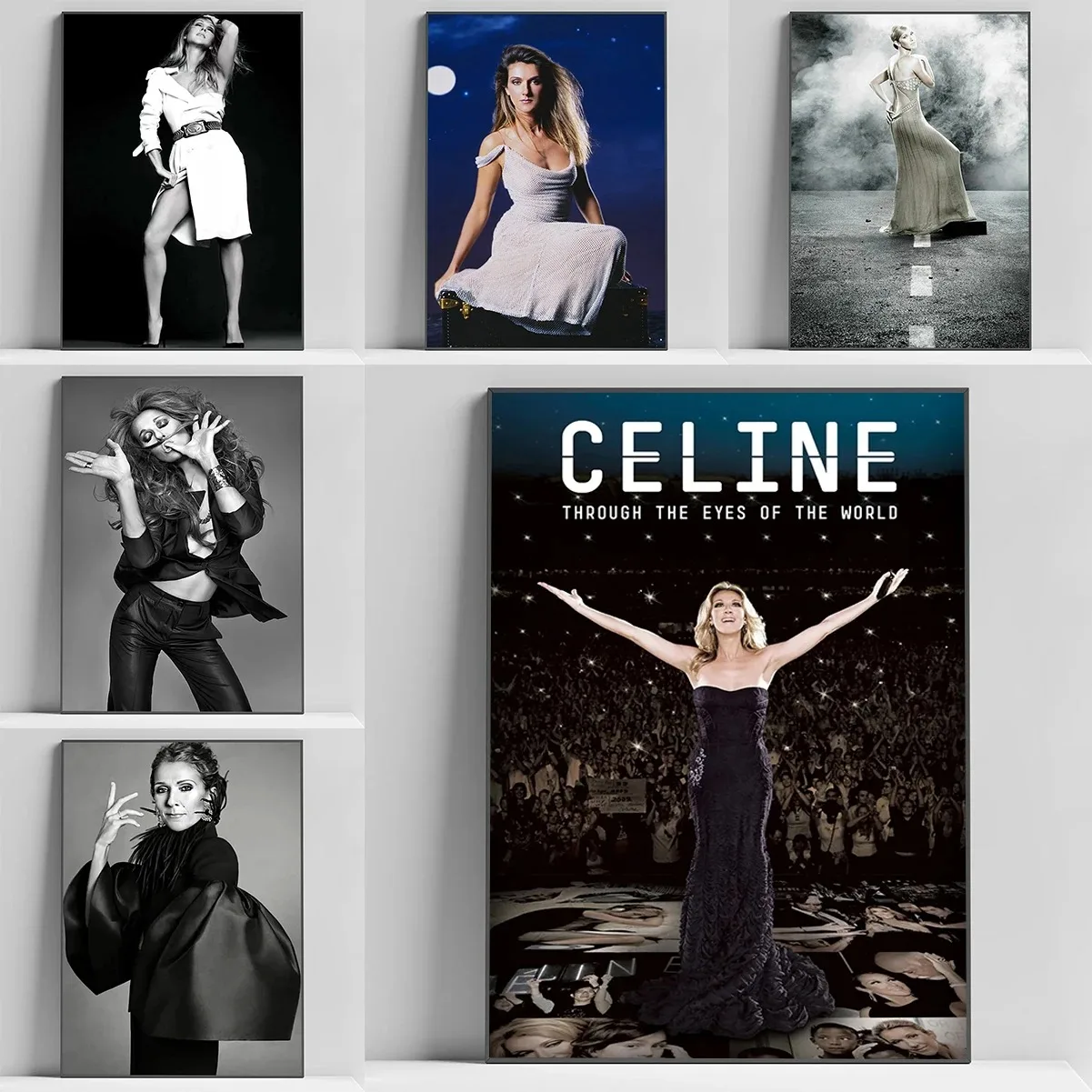 C-Celine-Dion-Singer-Poster-Print-Office-Decoration-Home-Decor-Painting ...