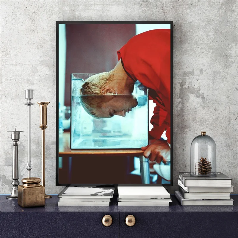 Pop Art Hip Hop Rapper Eminem Poster Print Wall Art Home Cuadros Decor ...