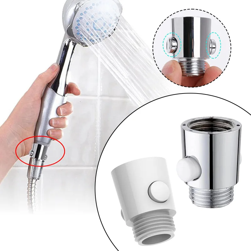 ABS-Shower-Head-Shut-off-Valve-Bidet-Sprayer-Head-Water-Stop-Switch ...