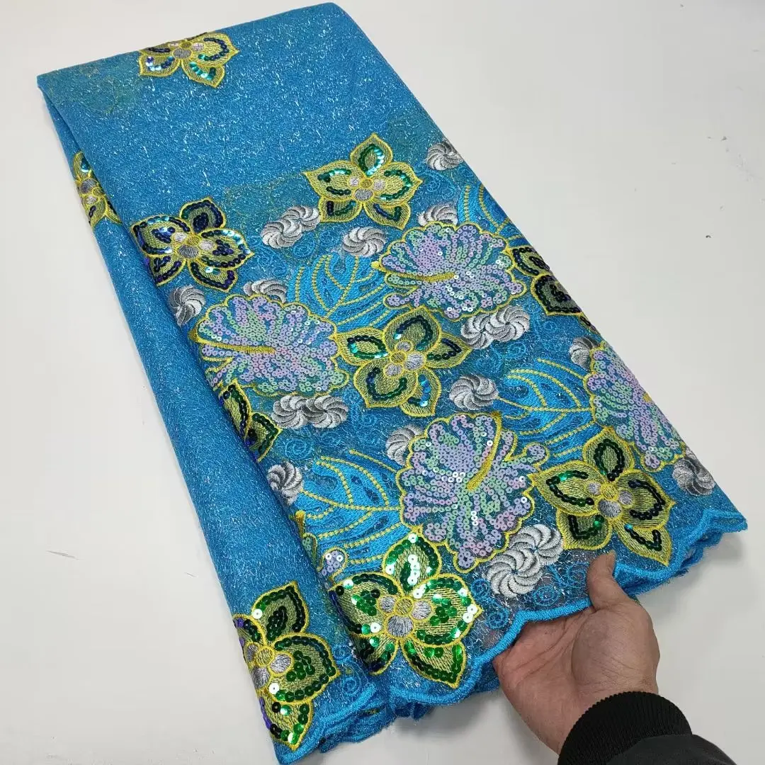 Sari Fabric Blue