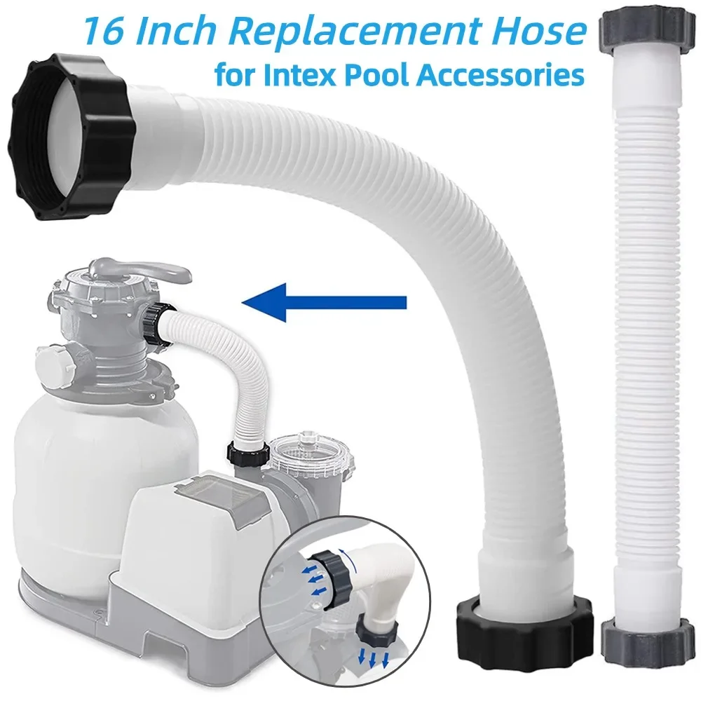 1-2Pcs-16-Inch-Pool-Sand-Filter-Pumps-Hose-Swimming-Pools-Pump ...