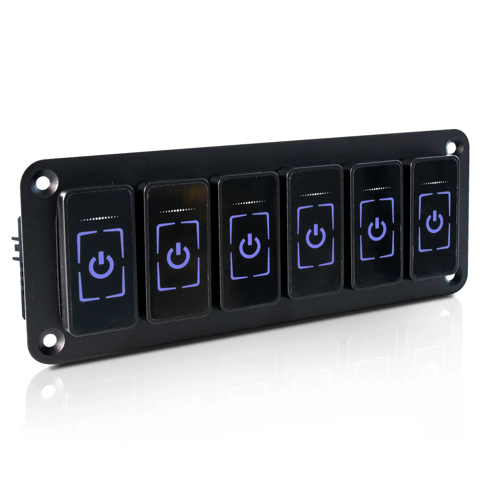 New-touch-screen-2-8-Gangs-Universal-LED-Switch-Panel-Light-System-Slim ...