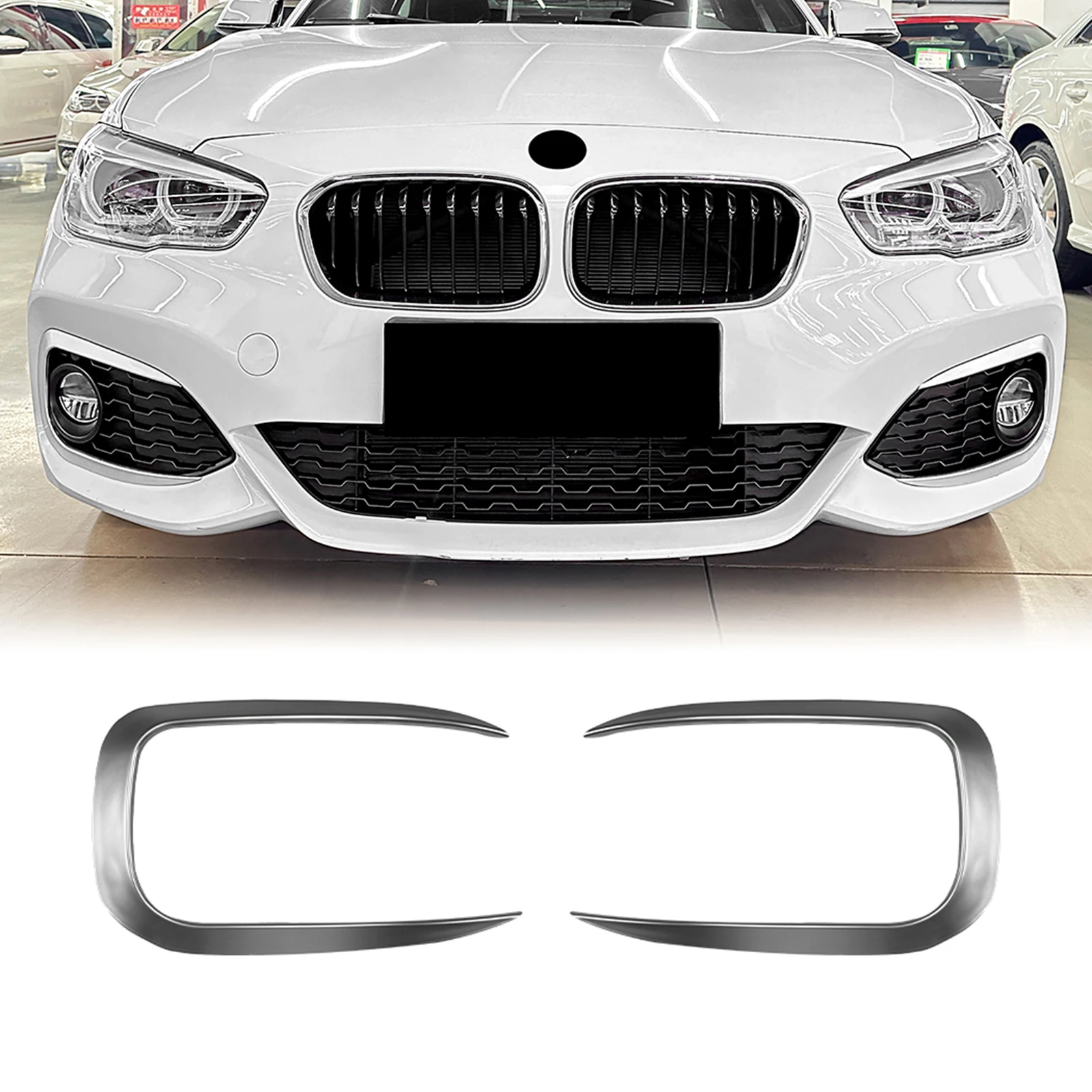 Front Bumper Side Air Vent Cover Trim For BMW 1 Series F20 F21 M Sport ...