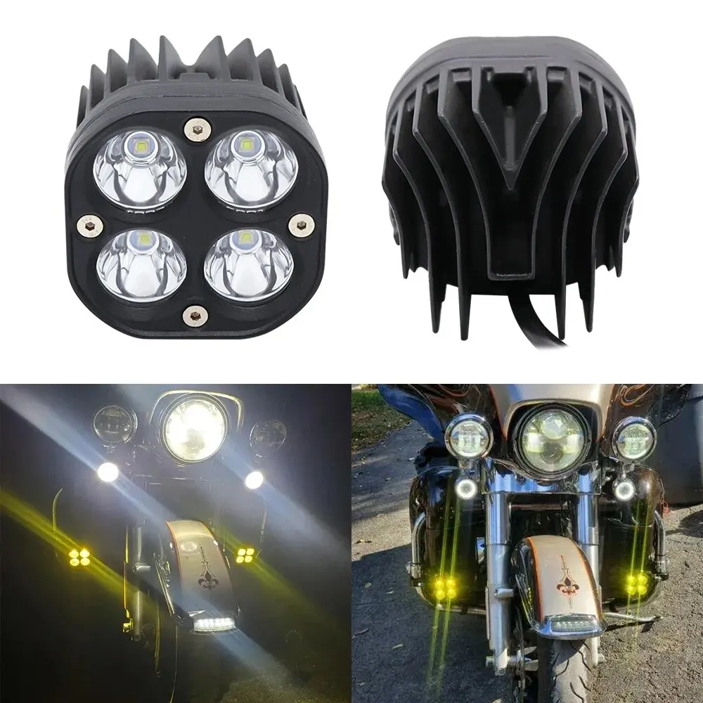 3-Inch-LED-Driving-Work-Light-4x4-White-Yellow-Spotlight-40W-Square-Off ...
