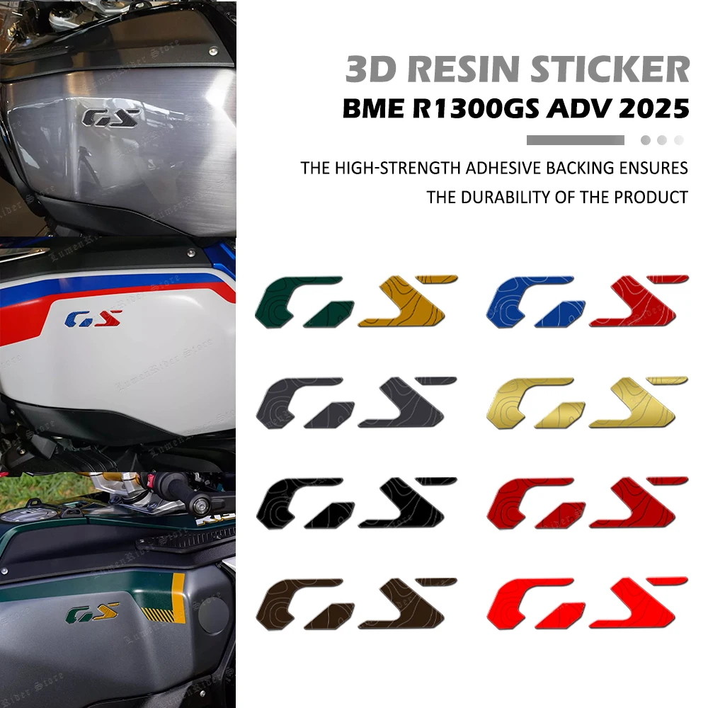 R1300GS Resin Gel Emblem sticker Motorcycle Accessories Fender Oil Fuel ...