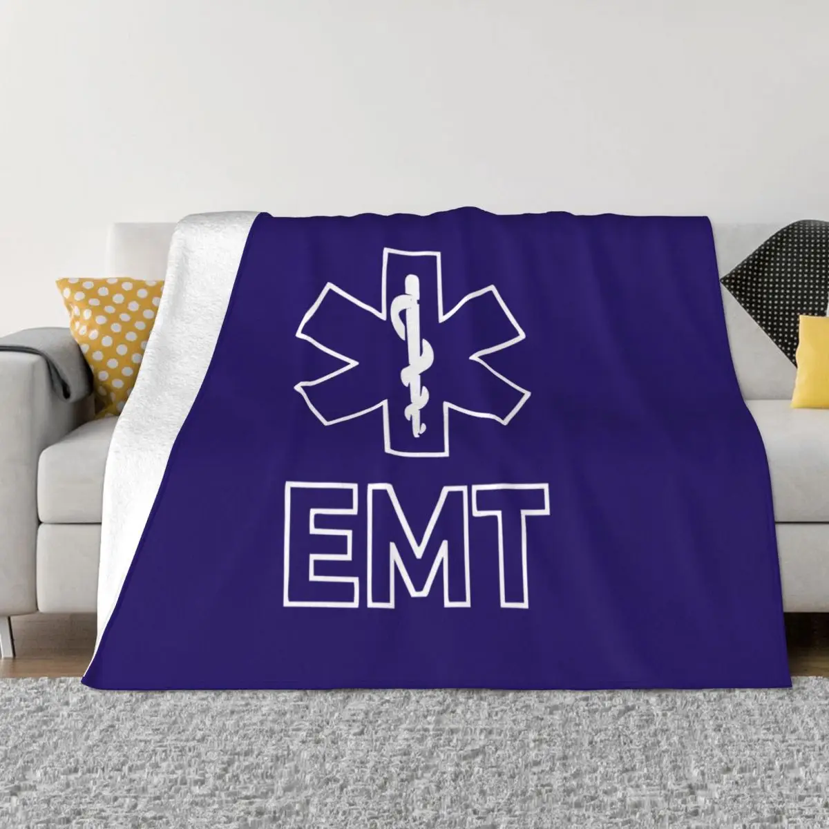 EMT-EMS-Manta-polar-de-Star-Of-Life-manta-port-til-supersuave-para-ropa ...