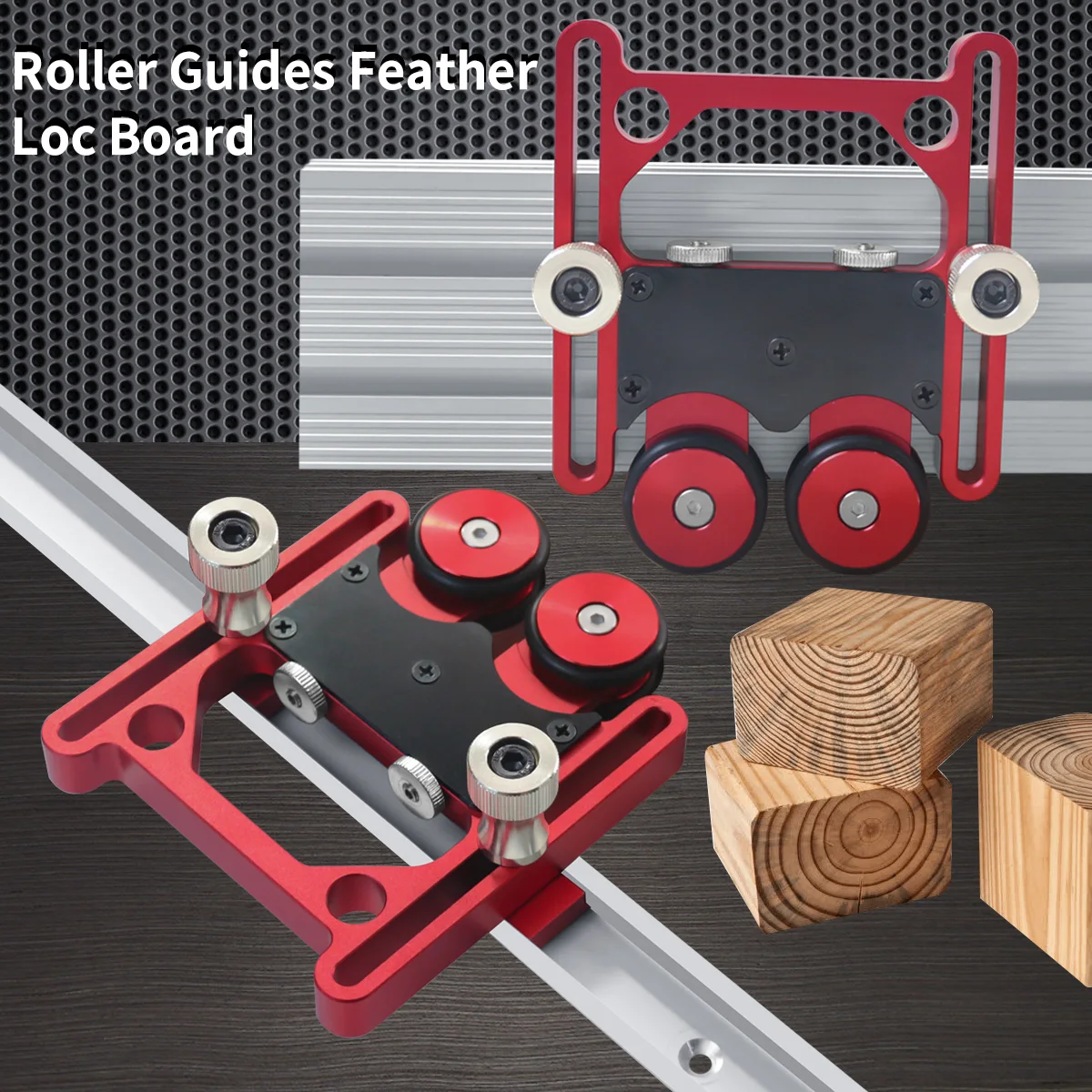 Multi-purpose-Roller-Guides-Feather-Loc-Board-Clear-Cut-Anti-Rebound ...
