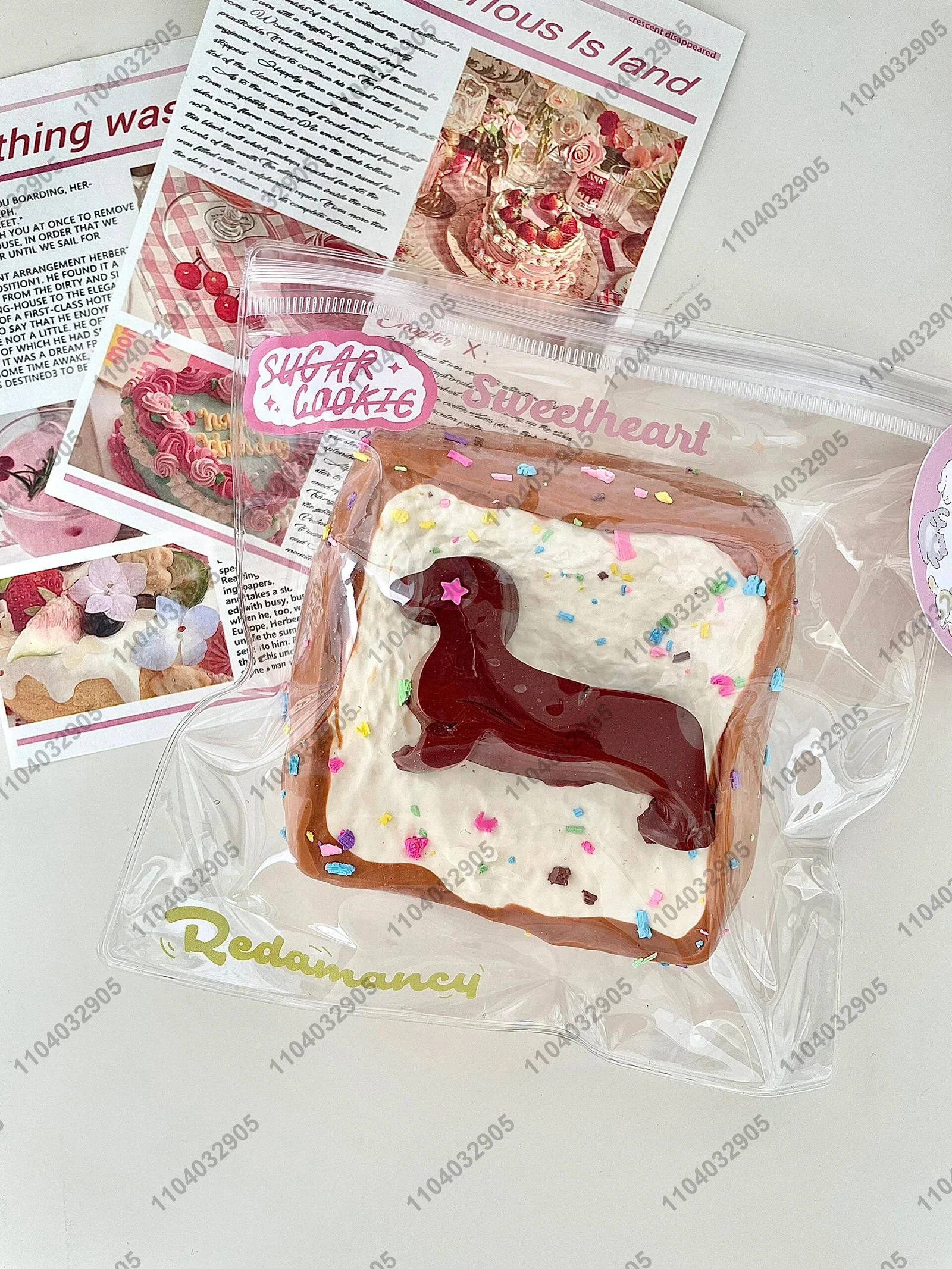 Dachshund-Toast-Taba-Squishy-Silicone-Doggy-Toast-Bread-Mochi-Toy ...