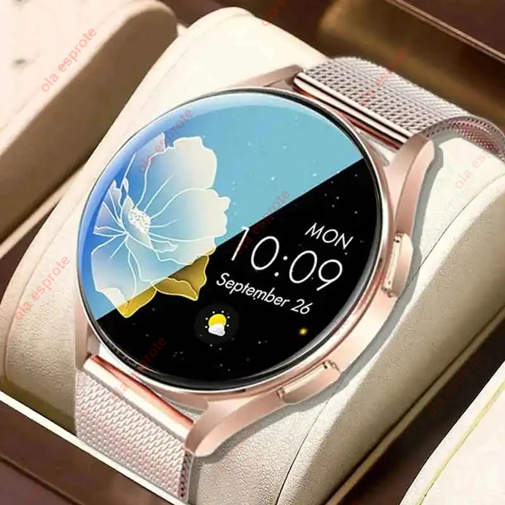 New-Bluetooth-Call-Smart-Watch-Women-Custom-Dial-Steel-Watches-Men ...