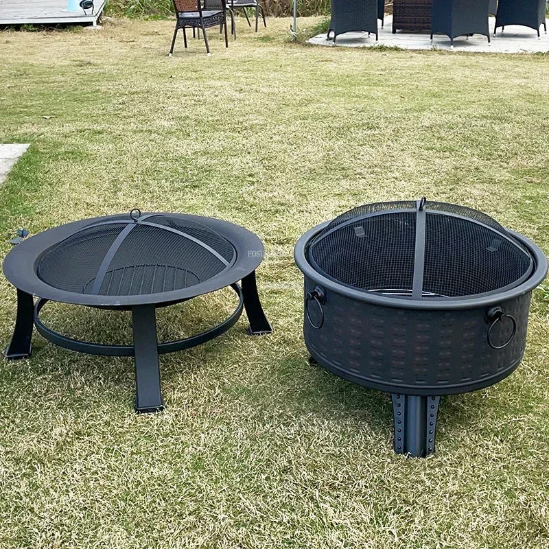 Modern Heating Fire Pits Outdoor Grill Stand Camping Furnace Portable ...