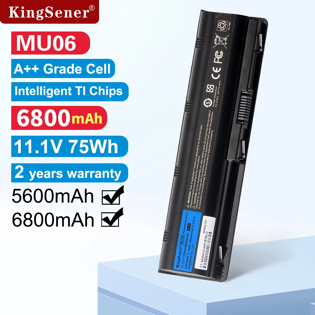 KingSener-MU06-Laptop-Battery-for-HP-Pavilion-G4-G6-G7-CQ42-CQ32-G42 ...