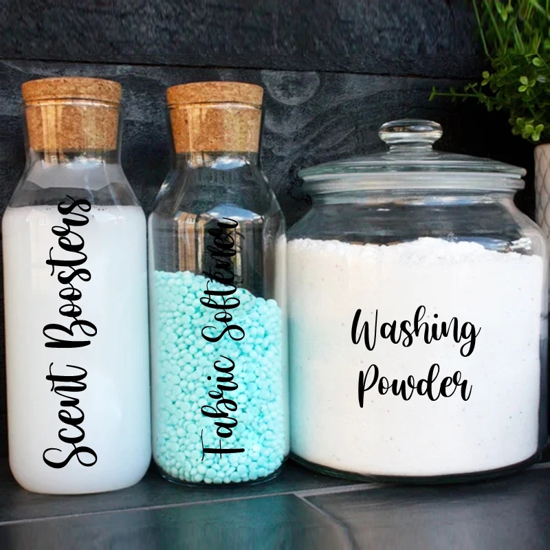 3Pcs-Laundry-Room-Organization-Labels-Vinyl-Sticker-Washing-Powder-Jar ...