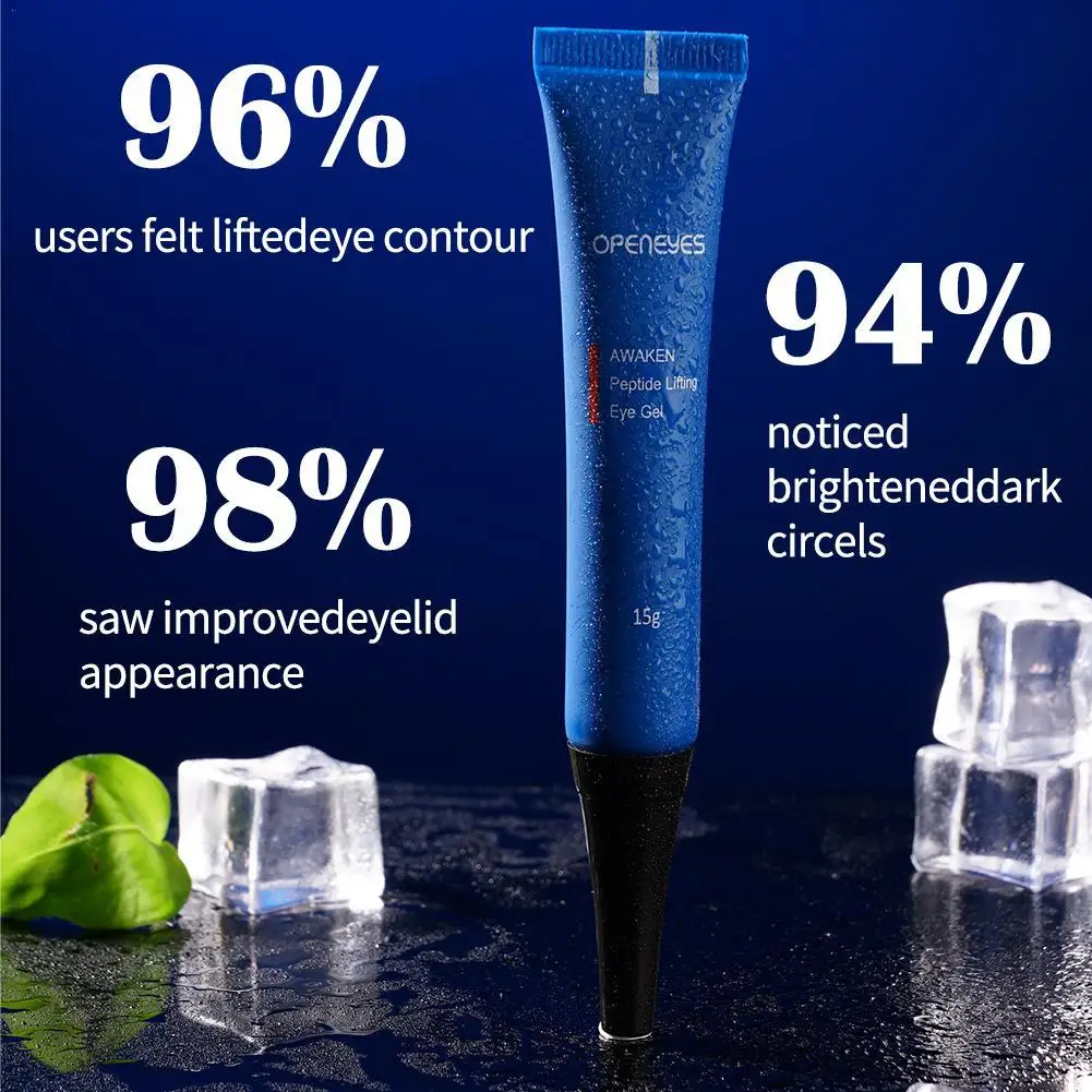 15g Openeyes Awaken Peptide Lifting Eye Gel Men Eye Cream Moisturizing ...