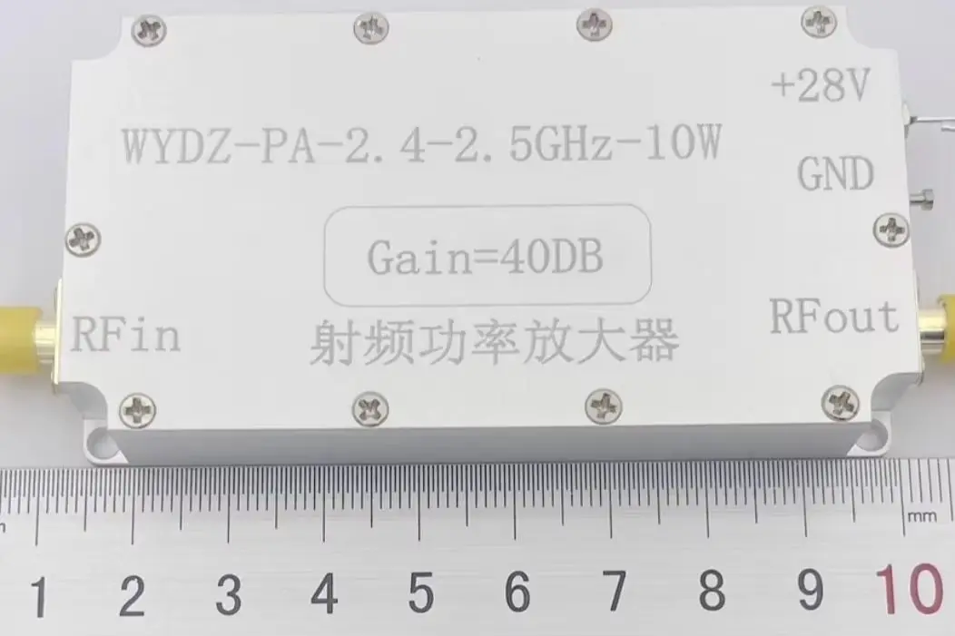 WYDZ-PA-2-4G-10W-RF-Power-Amplifier-2-4GHz-Output-10W-Gain-40dB-with ...