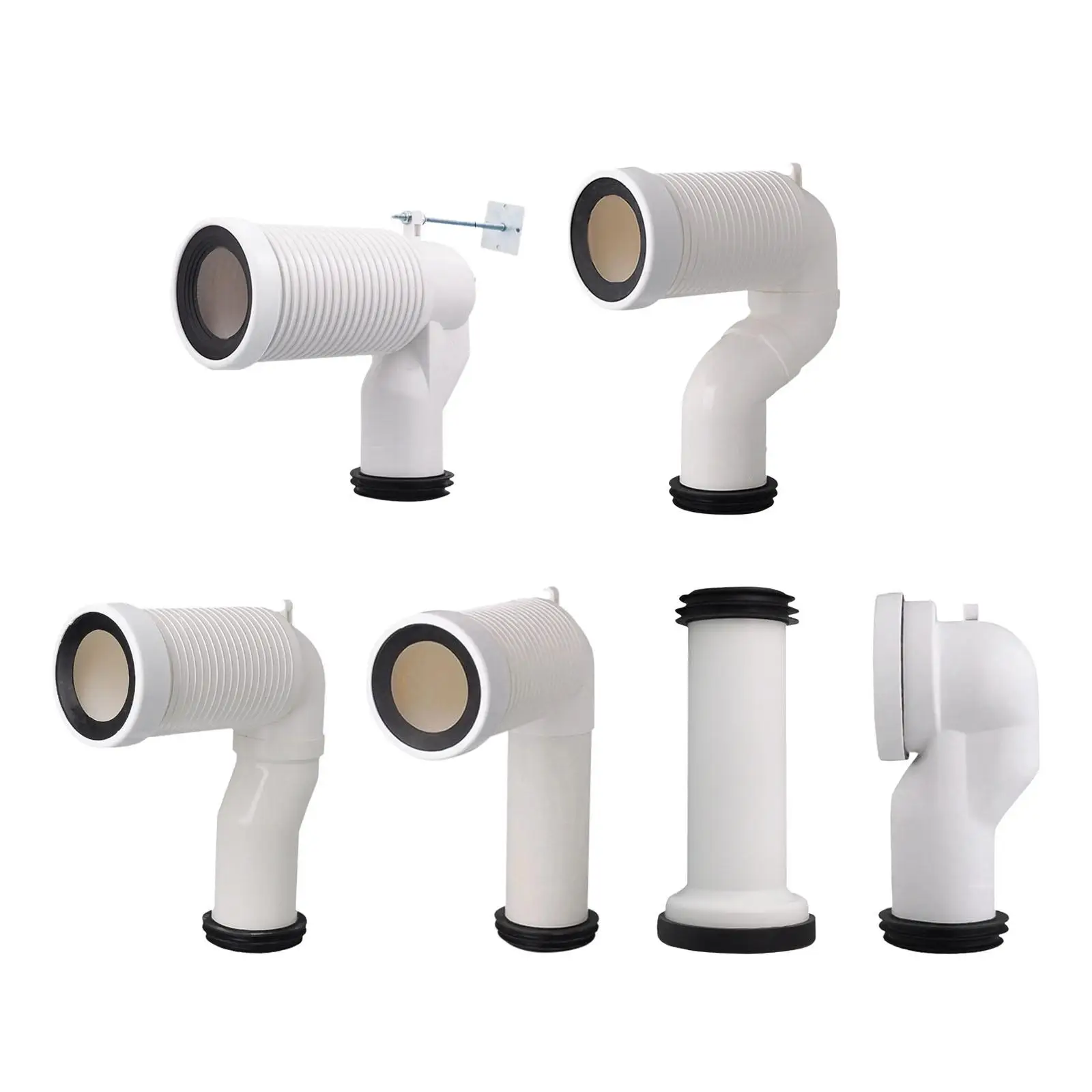 Offset-Toilet-Flange-Extension-Pipe-for-Plumbing-Drainage-Systems ...