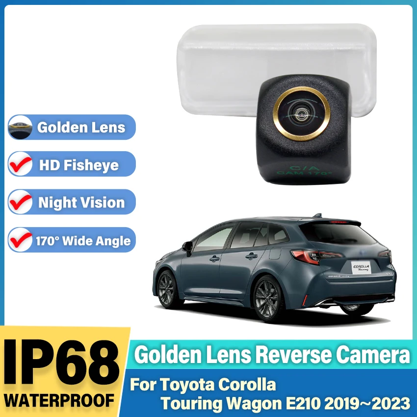 מצלמת תצוגה אחורית עבור toyota קורולה סיור e210 2019 ~ 2023 cd גיבוי ...
