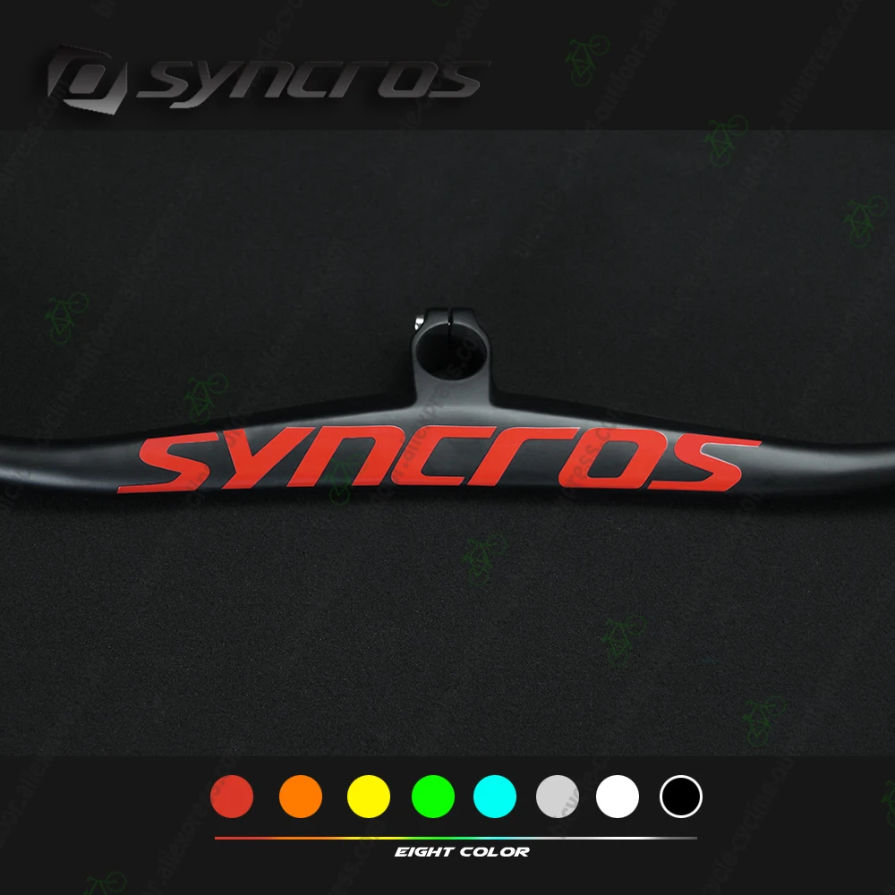 SYNCROS-Integrated-Handlebar-MTB-Bike-Carbon-Bar-Riser-2-Degree-With-40 ...