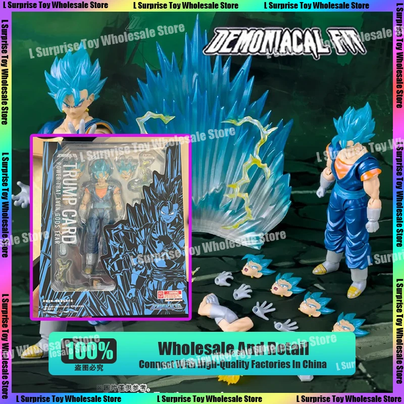 Demoniacal Fit Dragon Ball Z SHF Super Saiyan God Vegito Vegetto figura ...