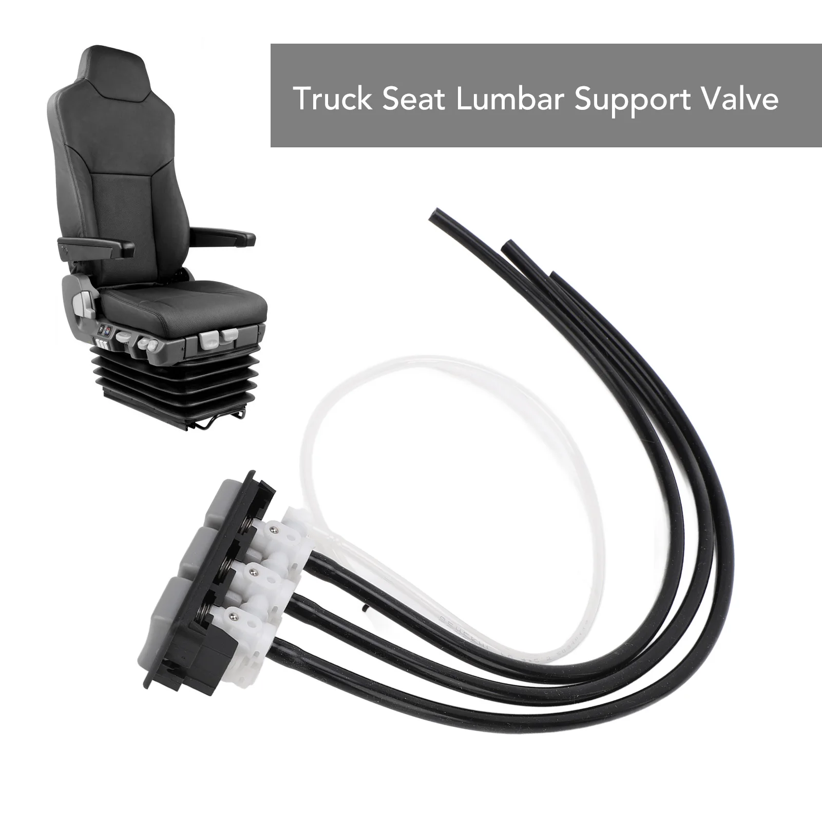 Truck Seat Lumbar Adjustment Valve 29074‑02 3 Button Seat Lumbar ...