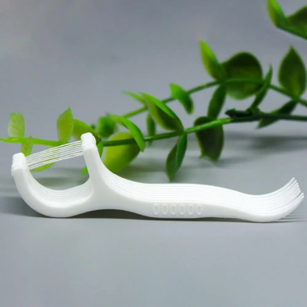 100PCS-Box-Dental-Floss-Interdental-Brush-Teeth-Stick-Toothpicks-tooth ...