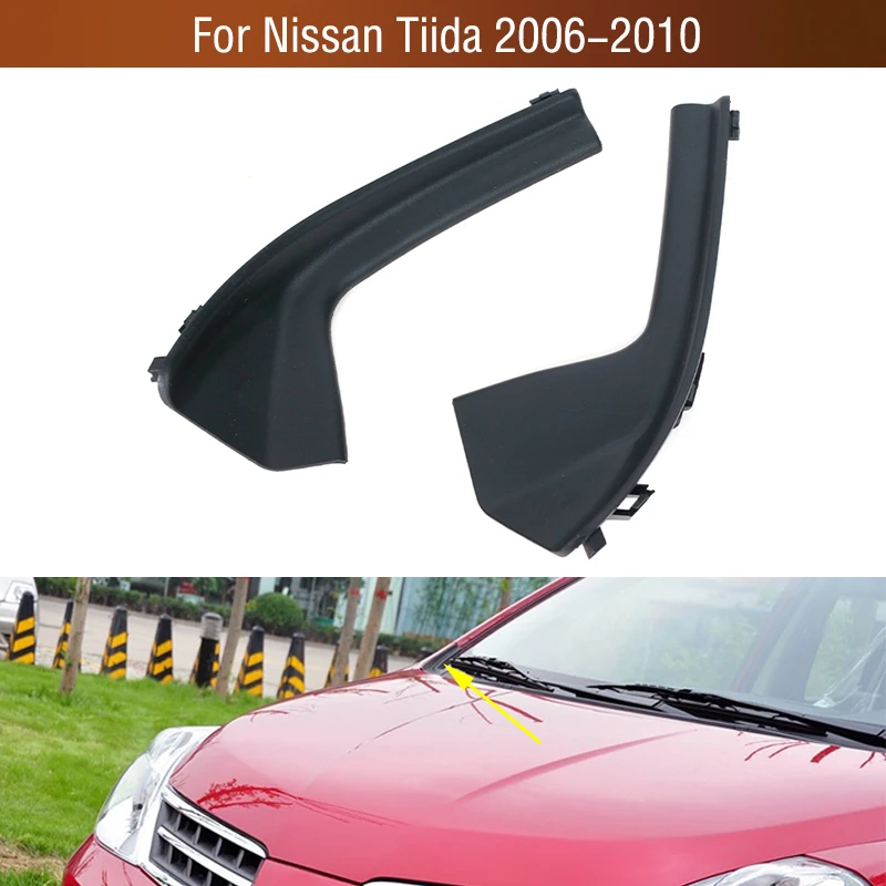 1 Pair 66895ED50A 66894ED500 Front Windshield Wiper Side Trim Cover ...