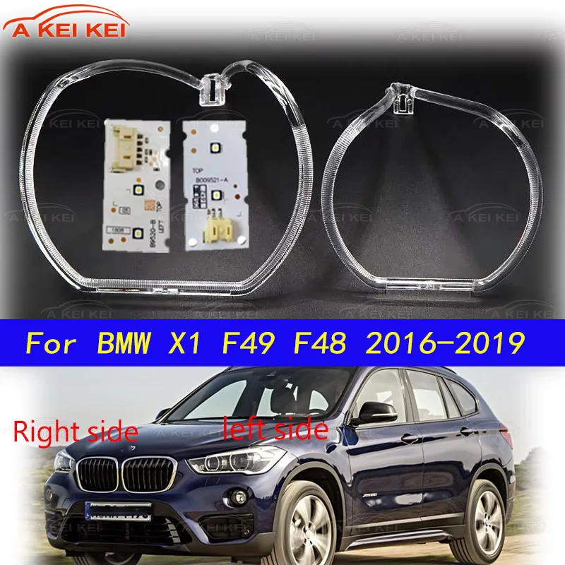 For-BMW-X1-F48-F49-2016-2017-2018-2019-Car-Headlight-DRL-Light-Guide ...