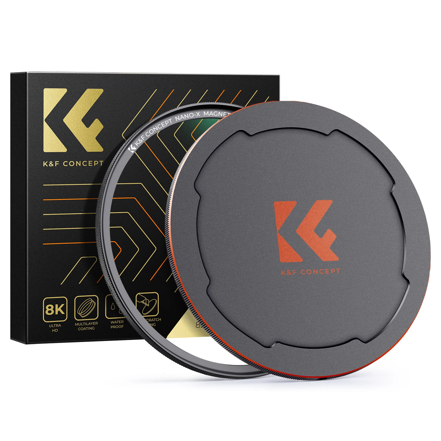 K&F Concept 49mm-82mm Magnetic MCUV Filter Waterproof Metal Cover Nano-X Series 52mm 58mm 62mm ...