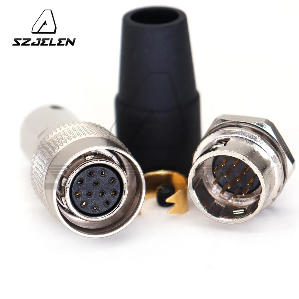 Hirose-12-Pin-Connector-Plug-HR10A-10P-12S-Equipment-Cable-Connector ...