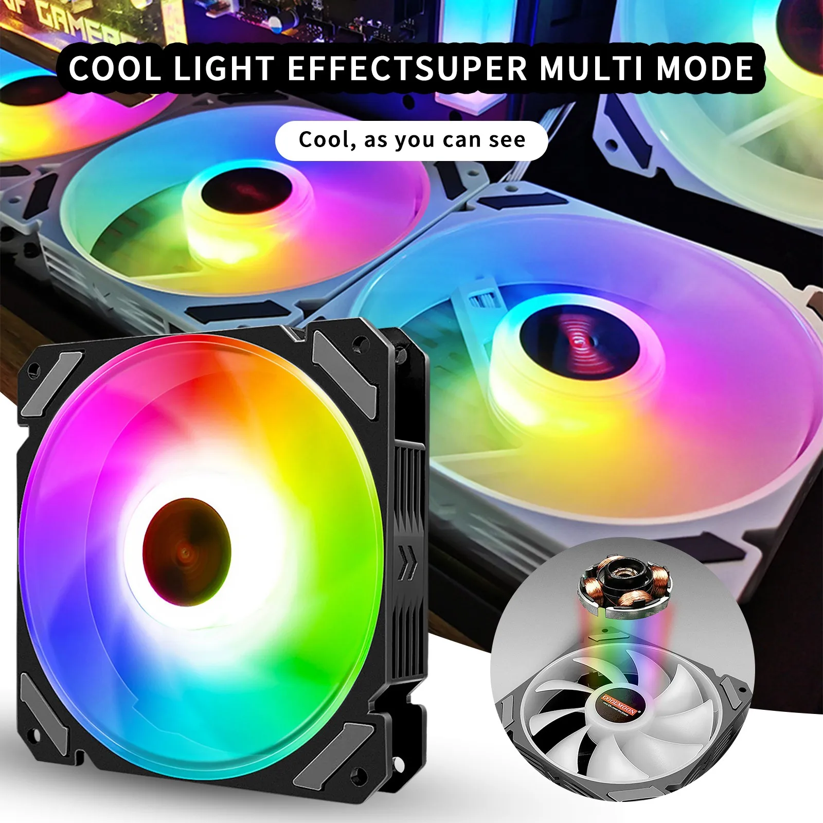 Remote Cooling Radiator Ventilador PC Cooler Master Fans CPU Control ...