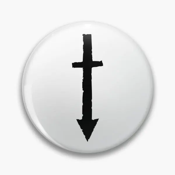 The-Pretty-Reckless-Black-Cross-Soft-Button-Pin-Funny-Lapel-Pin-Collar ...