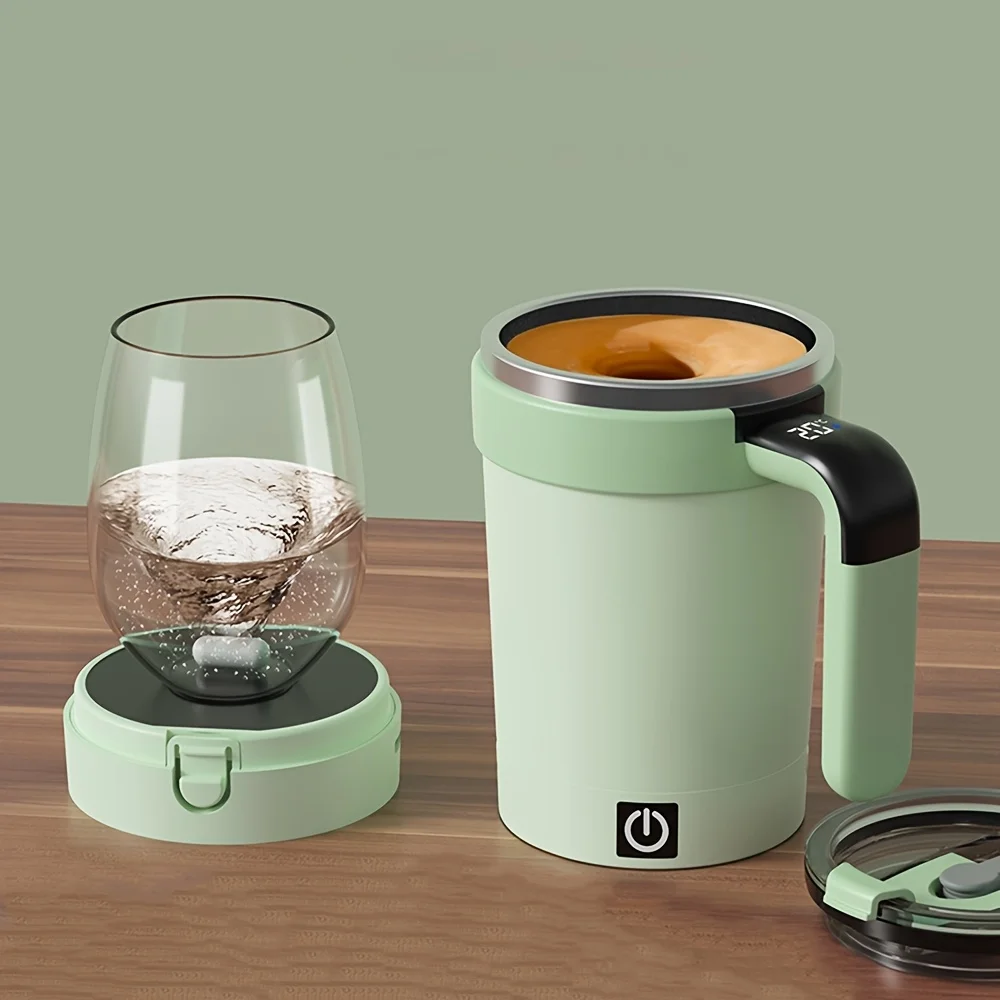 380ML Smart Temperature Measurement Magnetic Automatic Stirring Cup ...