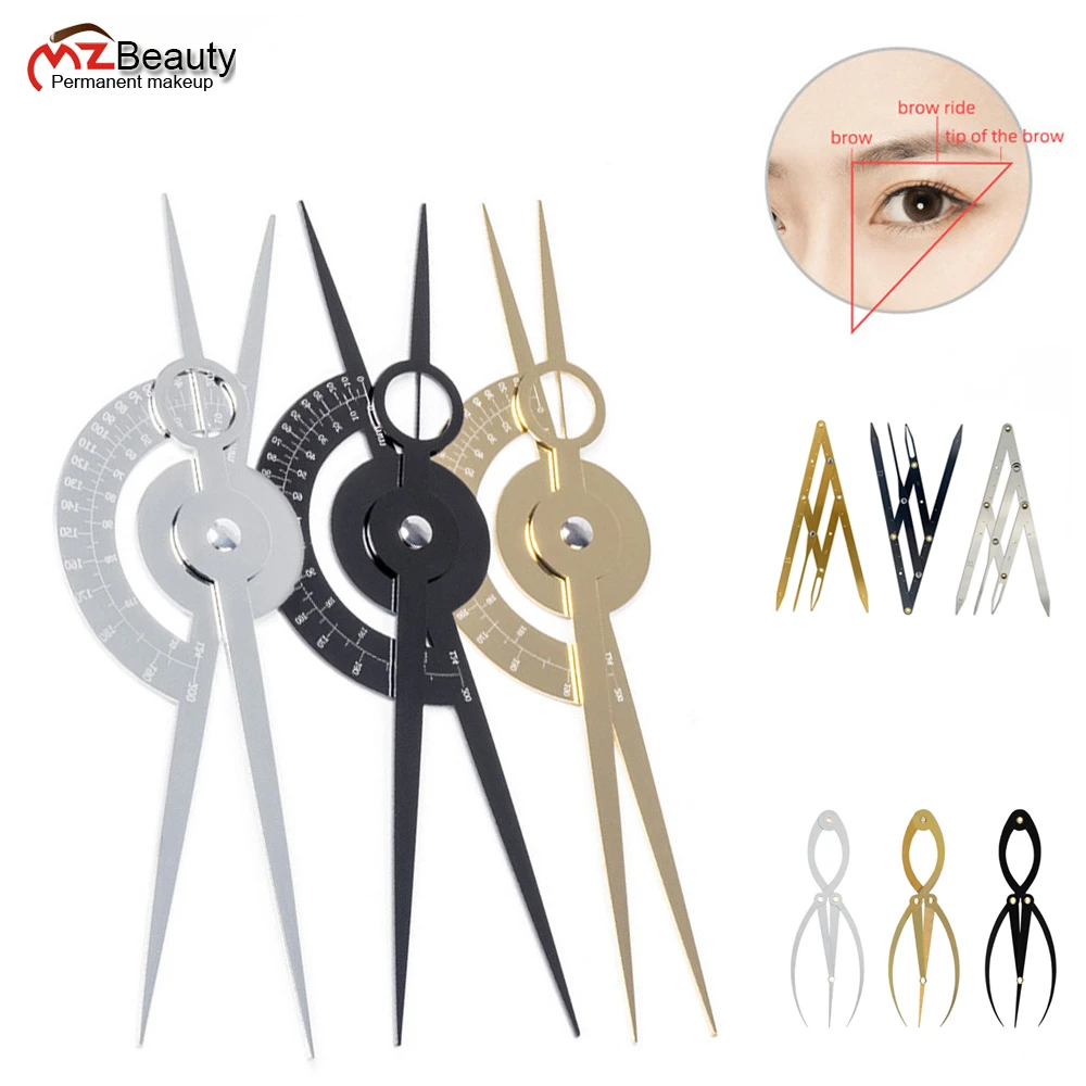 Stainless Steel Microblading Balance Positioning Equidistant Eyebrow ...