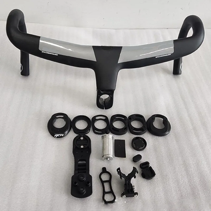 5D Full Internal Cable Road Handlebar Carbon Bicycle Handlebars With ...