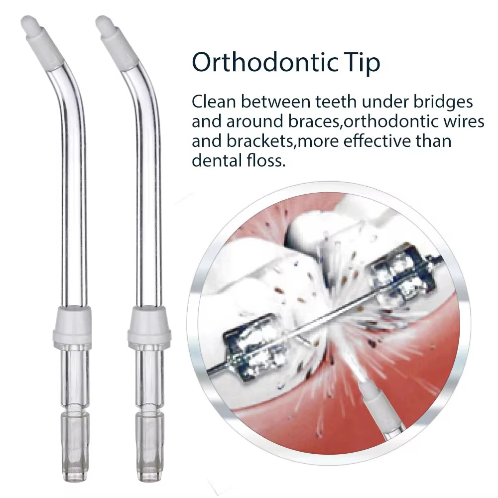 2-Orthodontic-Tips-D957-With-Mornwell-D51-Detal-Water-Flosser-Oral ...