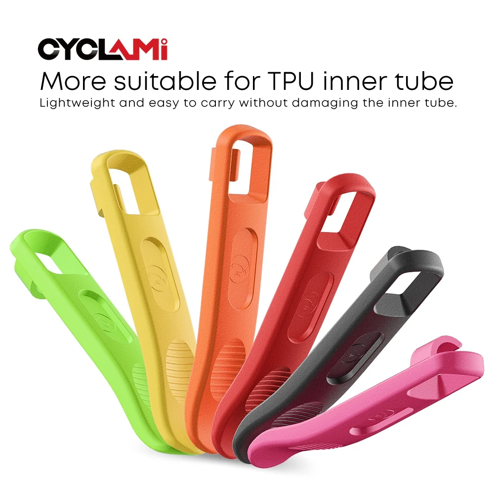 CYCLAMI-2-pcs-Bike-Tyre-Pry-Bar-ROAD-MTB-TPU-Inner-Tube-Tube-Remover ...